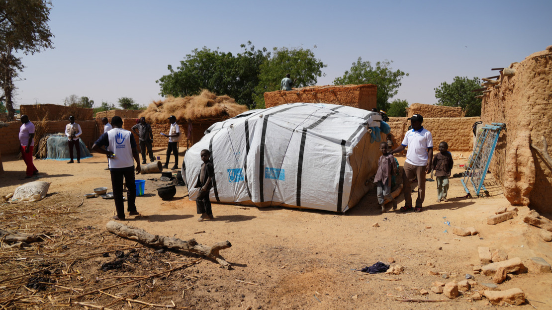 In Niger, severe weather events destroyed people's homes and crops ...