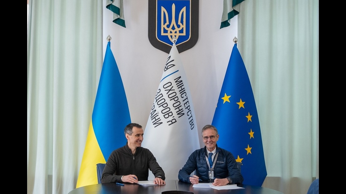 The Ministry of Health of Ukraine has signed a memorandum of ...