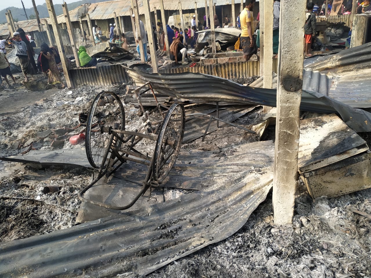 HI assists Rohingya refugee fire victims in Bangladesh | Humanity ...